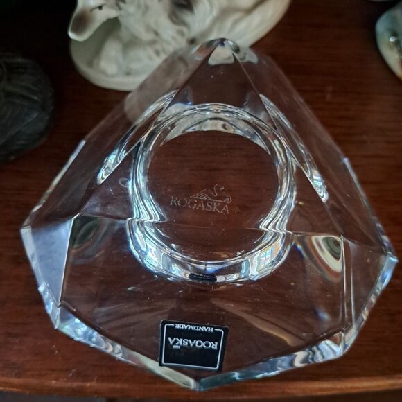 Rogaska | Art | Rogaska Prism Small Bowl Or Tealight Candle Holder ...